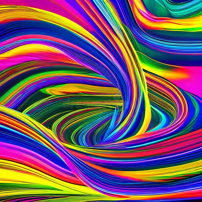 309 Neon Waves: a Vibrant and Dynamic Background Featuring Neon Waves ...
