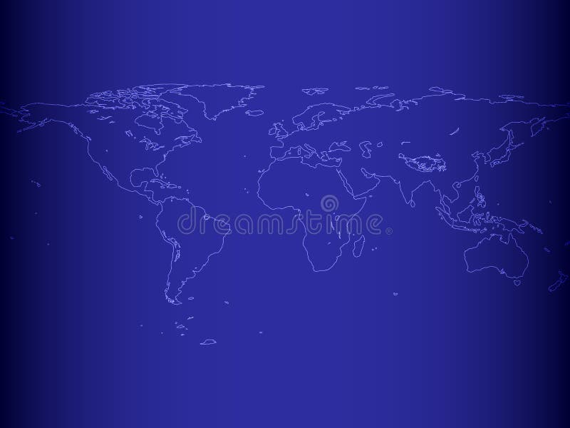 Neon World map stock illustration. Illustration of australia - 33329290