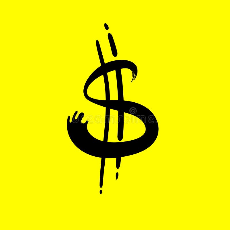 Dollar Sign Dripping Stock Illustrations – 46 Dollar Sign Dripping ...