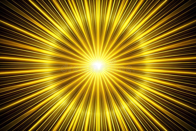 Neon Yellow Sunburst Pattern - Sharp Radiant Rays, High-Contrast ...