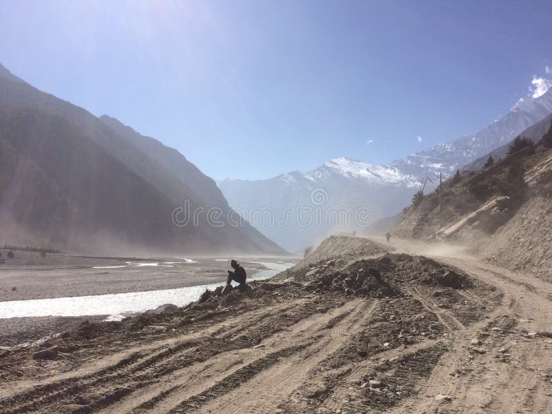 Kali Gandaki waley stock image. Image of waley, anapurna - 117621197