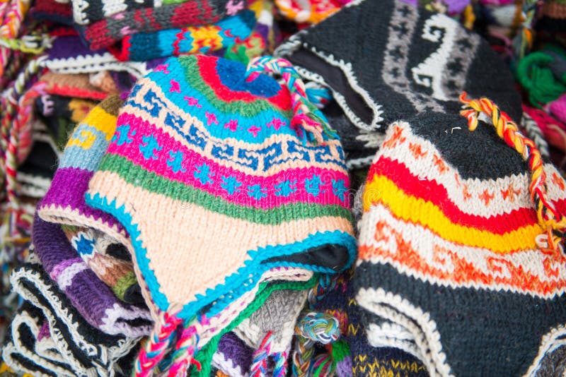 Nepal - 23 December 2016 :: Wool Hat Made from Cashmere Wool Editorial ...