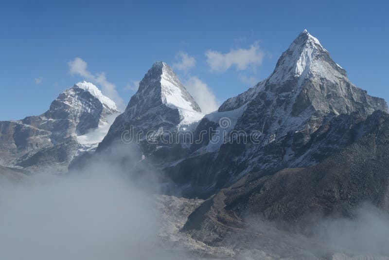 Three mountain pyramids stock photo. Image of steep - 103303636