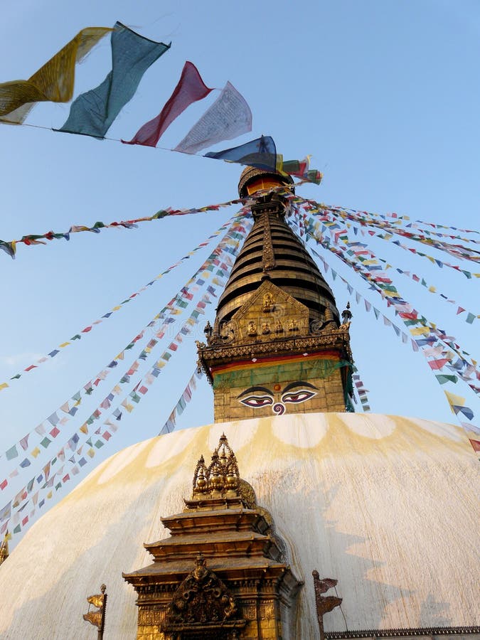 Nepal stupa stock photo. Image of holy, symbol, asian - 54324160