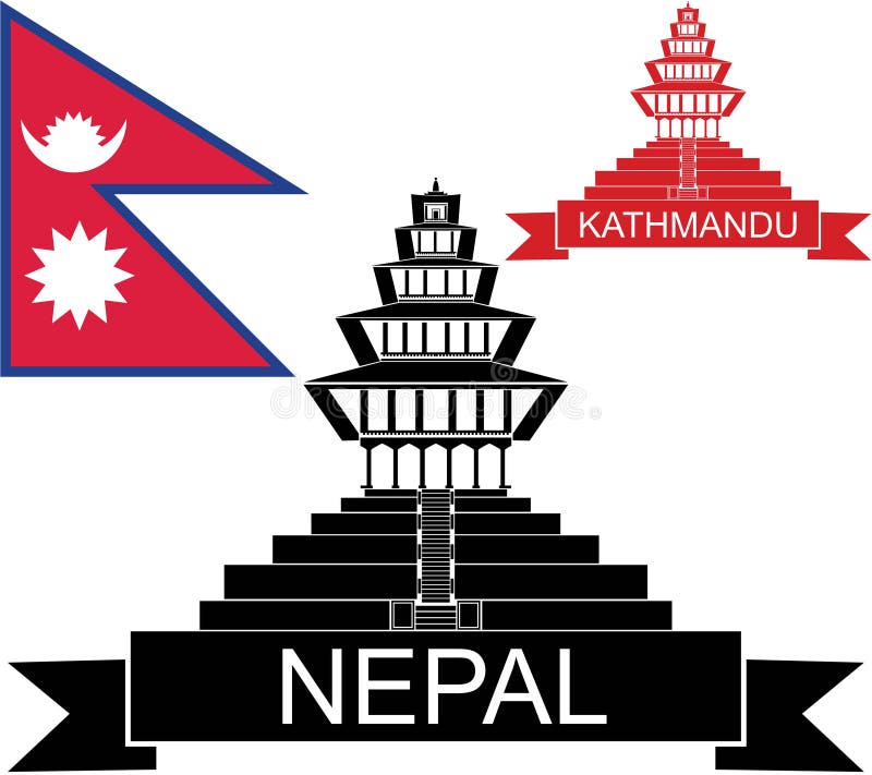 Nepal Temple Vector Stock Illustrations – 187 Nepal Temple Vector Stock ...
