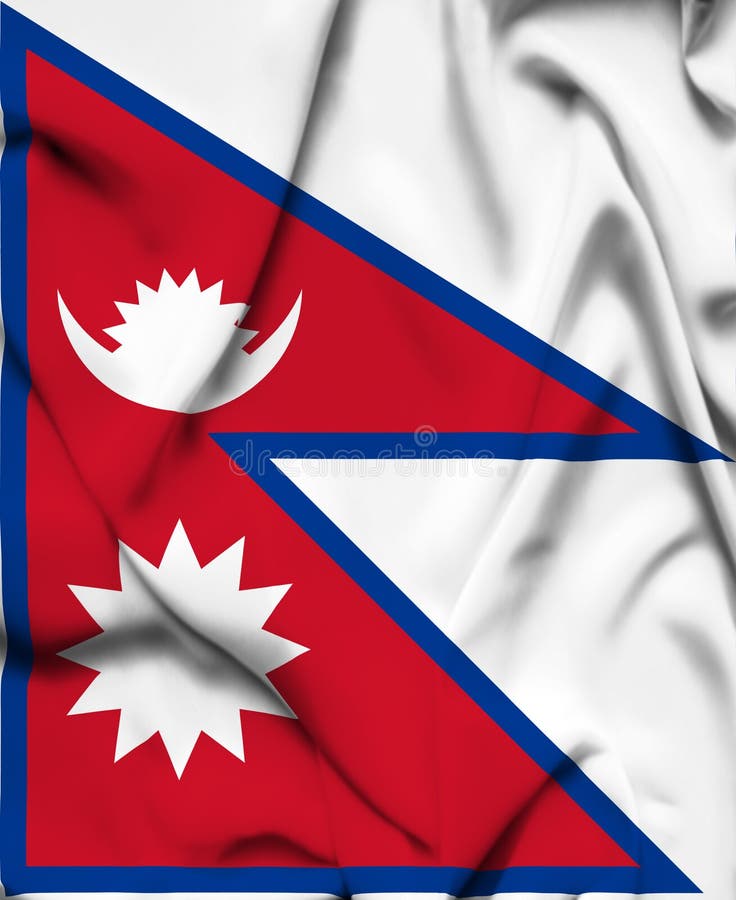Nepal waving flag stock illustration. Illustration of canvas - 149822713 Nepal waving flag stock illustration. Illustration of canvas - 149822713