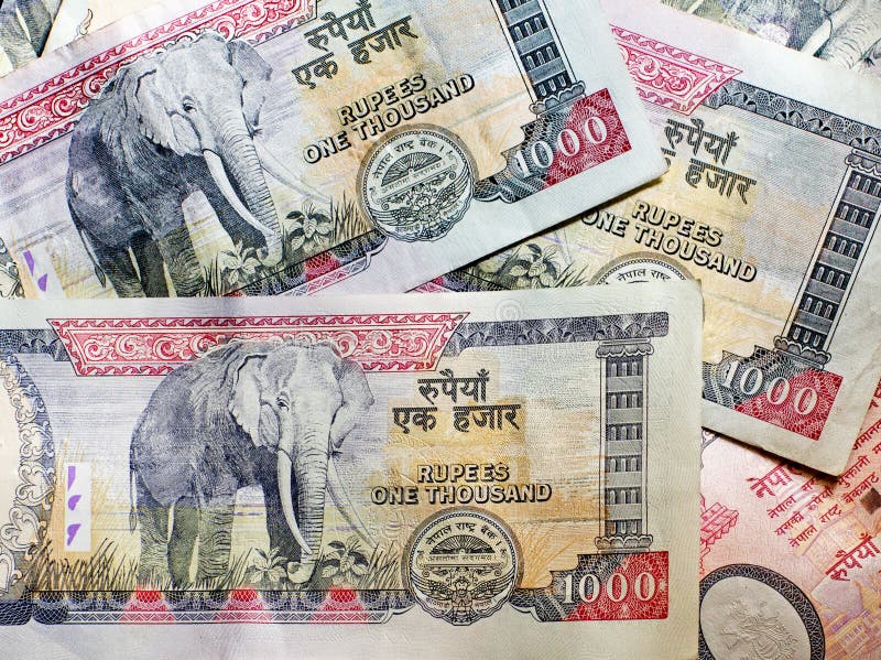 Nepalese Rupees stock image. Image of bill, contest, market - 1032021
