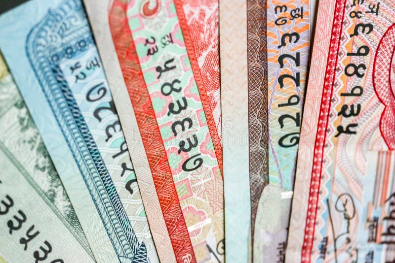 Nepalese currency stock image. Image of payment, banking - 133070297