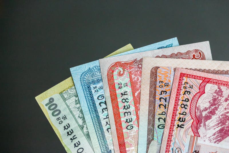 Nepalese currency stock image. Image of payment, banking - 133070297