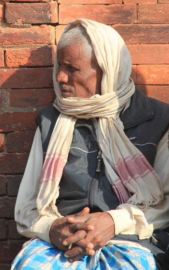 Sitting, Senior, Citizen, Human, Temple, Behavior, Elder, Facial, Hair ...