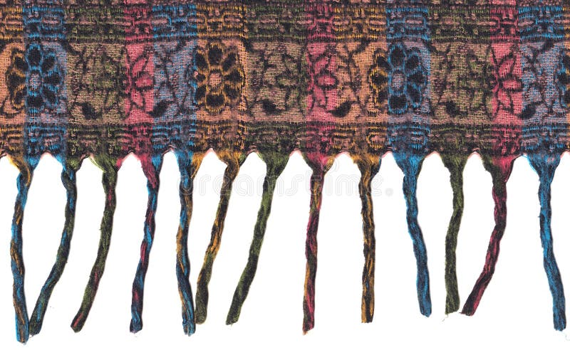 Nepalese Textile Background. Woven Ethnic Fabric Texture Stock Image ...