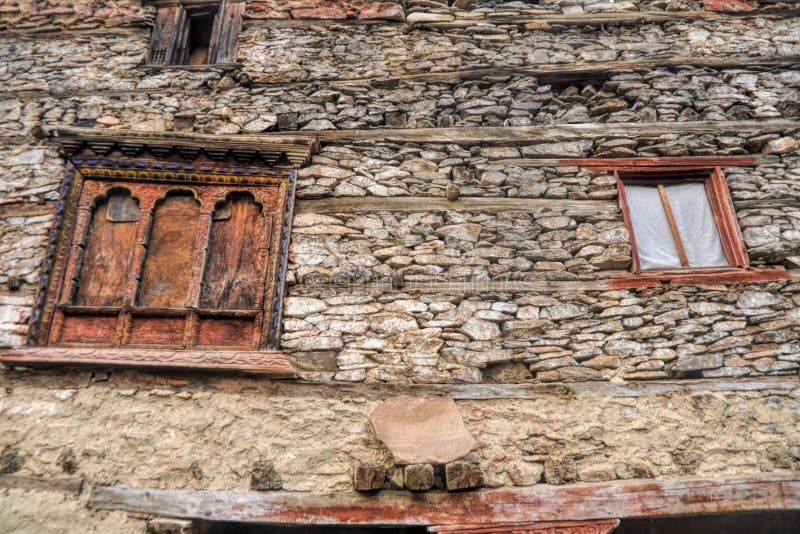 Nepalese window stock photo. Image of traditional, building - 49497748