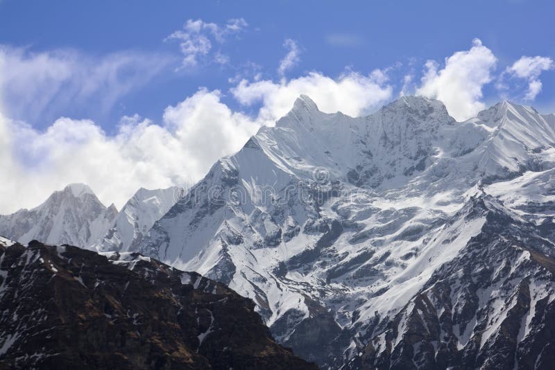 Nepali landscape stock photo. Image of peak, travel, urban - 13275964