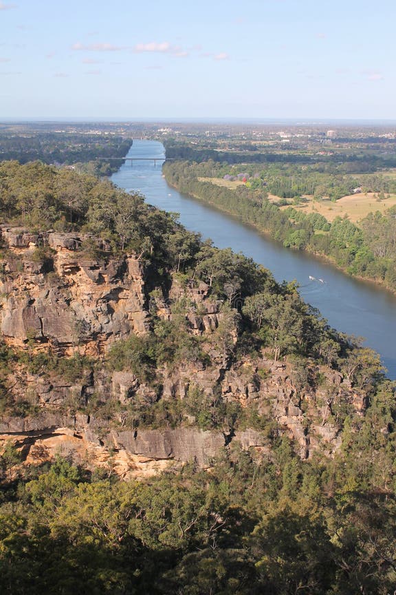 Nepean Valley stock image. Image of sandstone, sydney - 28756125