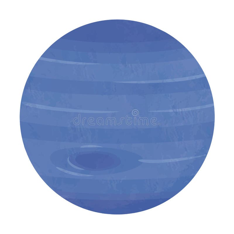 Neptune. Planet of the Solar System Stock Vector - Illustration of ...