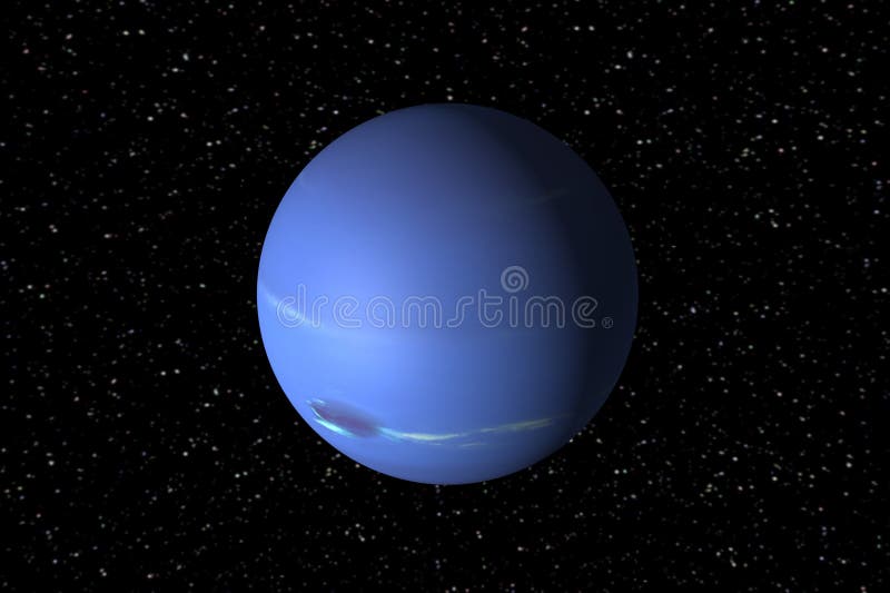 Neptune stock illustration. Illustration of asteroid, astronomy - 3327063