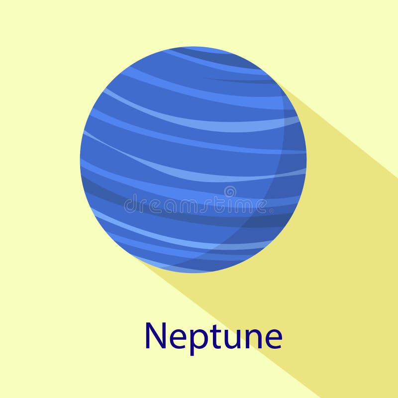 Neptune Planet Icon, Cartoon Style Stock Vector - Illustration of orbit ... Neptune Planet Icon, Cartoon Style Stock Vector - Illustration of orbit ...