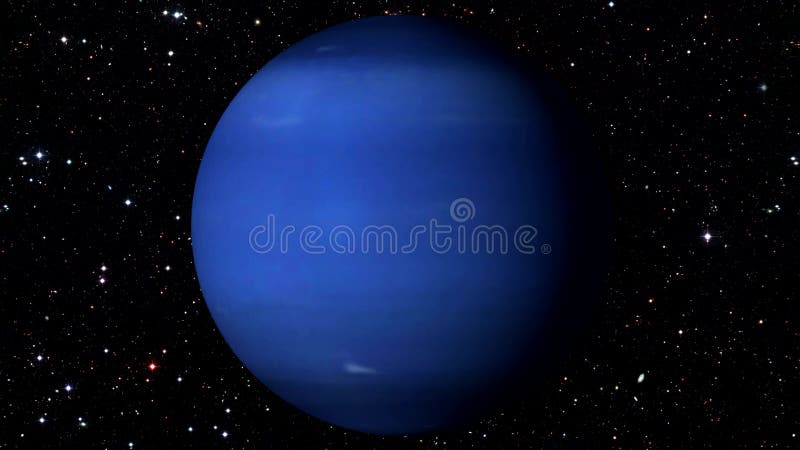 Planet Neptune Axis Rotation