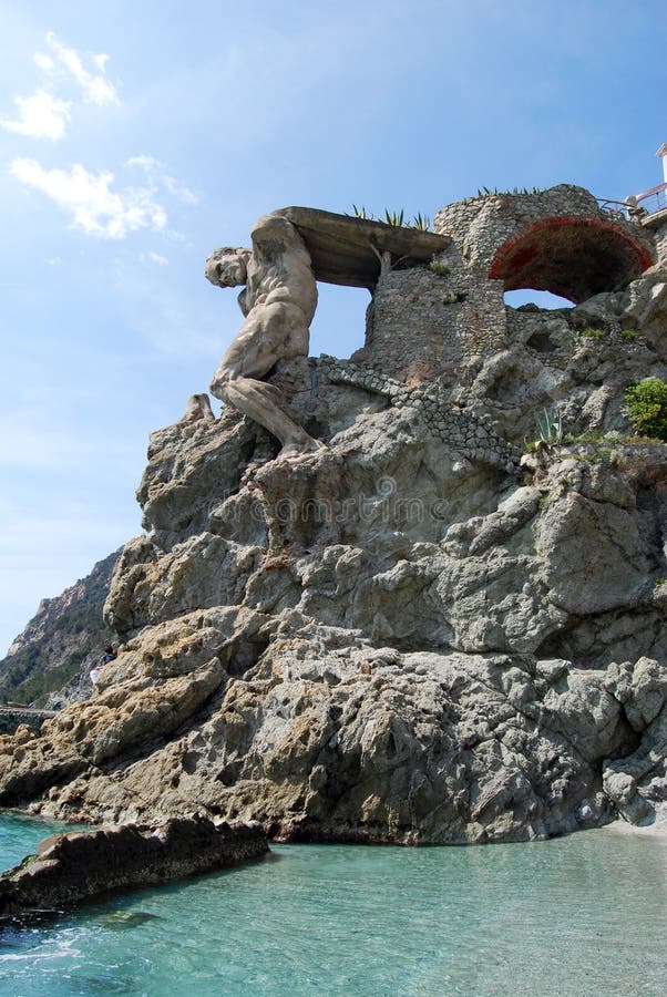 Neptuno imagen de archivo. Imagen de playa, italiano, colores - 5363065