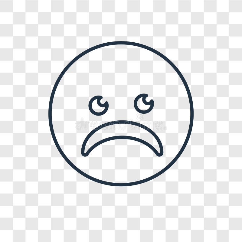 Nerd Concept Vector Linear Icon Isolated on Transparent Background ...