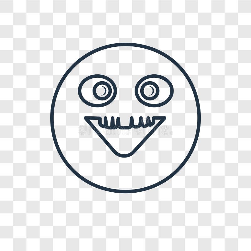 Nerd Concept Vector Linear Icon Isolated on Transparent Background ...