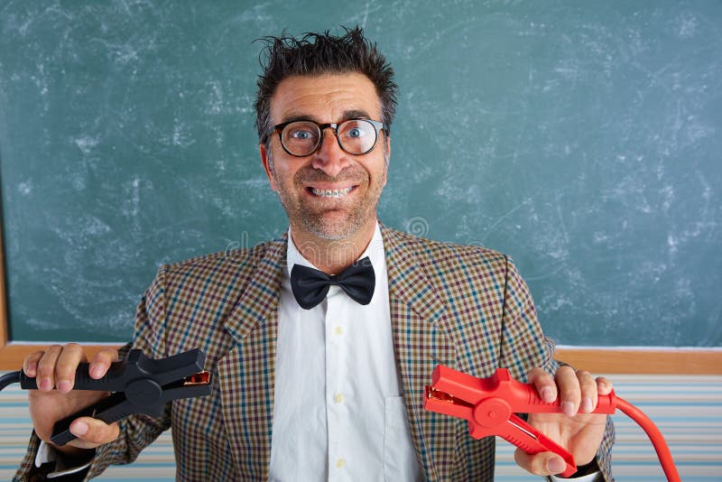 Nerd Electronics Technician Silly Expression PCB Stock Image - Image of ...