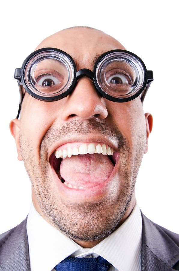 Party nerd stock photo. Image of humor, happy, expressive - 7595920