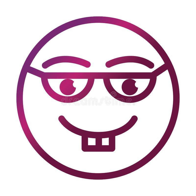 Nerd Smiley Face Stock Illustrations – 482 Nerd Smiley Face Stock ...