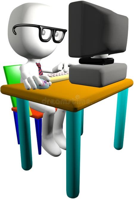 Computer Nerd Cartoon Stock Illustrations – 1,204 Computer Nerd Cartoon ...