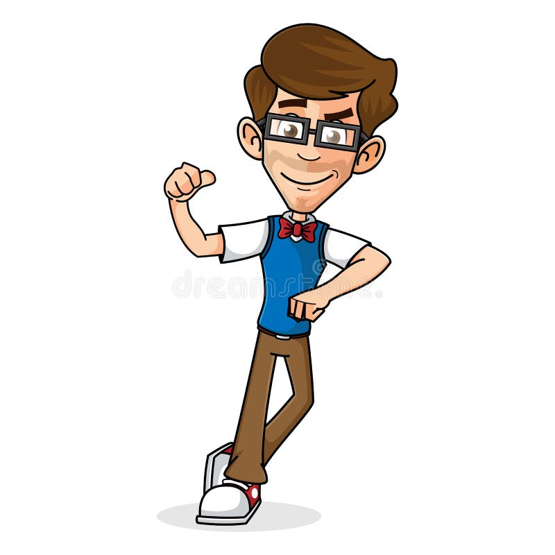 Cartoon Guy Leaning Stock Illustrations – 258 Cartoon Guy Leaning Stock ...
