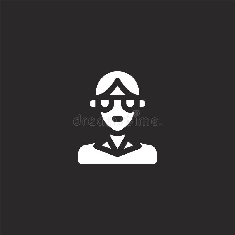 Nerd Icon. Filled Nerd Icon for Website Design and Mobile, App ...