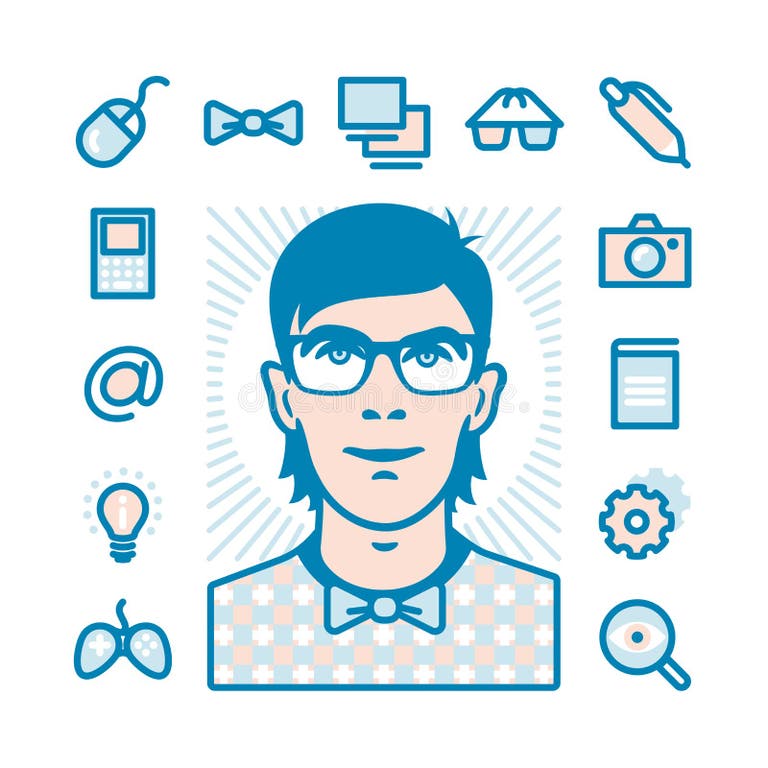 Nerd Icon Stock Illustrations – 13,361 Nerd Icon Stock Illustrations ...