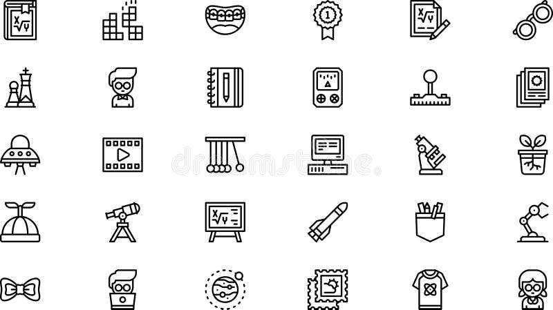 Nerd Icons High-Quality Vector Icons Collection with Editable Stroke ...