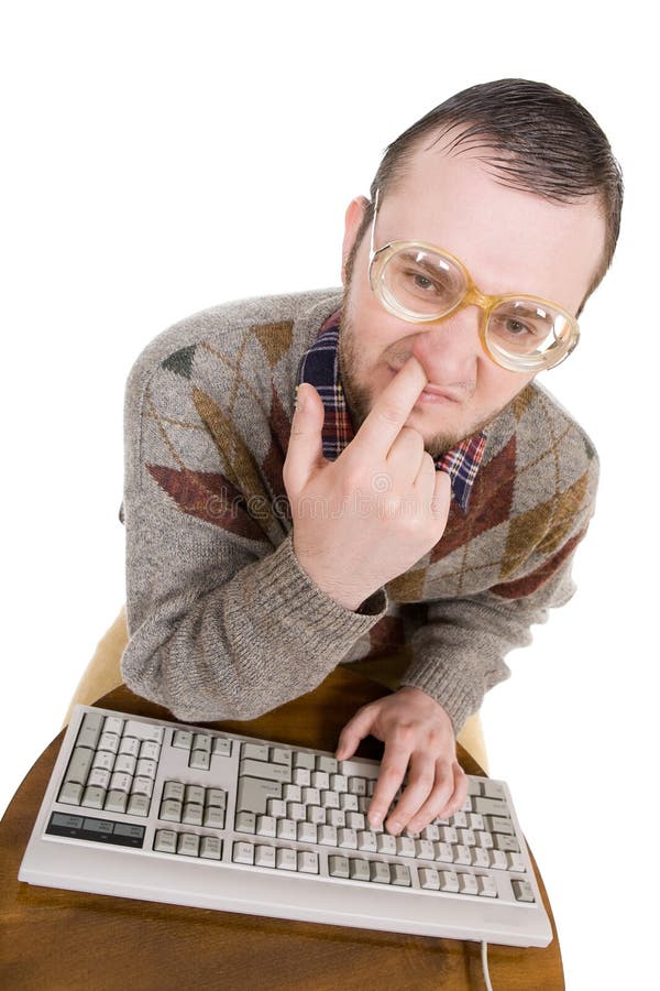 Nerd stock image. Image of love, portrait, male, hilarious - 12956053