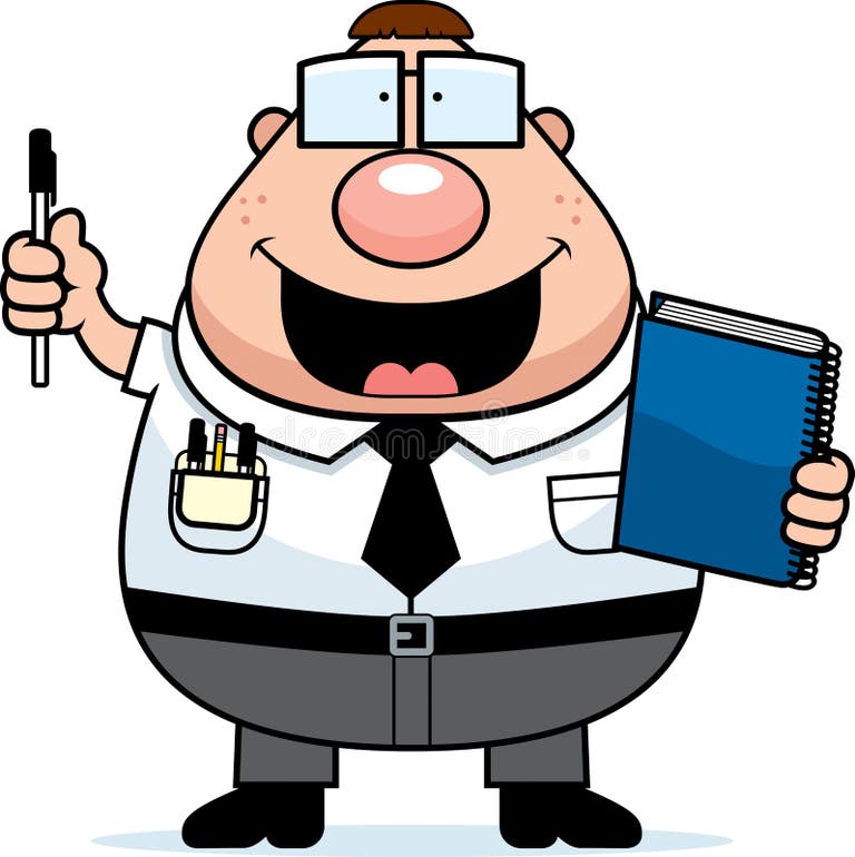 Nerd Notebook stock vector. Illustration of cartoon, person - 41819121