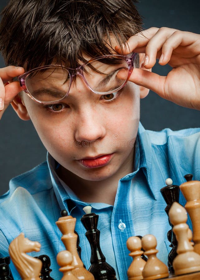 Nerd Boy Playing Chess Stock Photos - Free & Royalty-Free Stock Photos ...