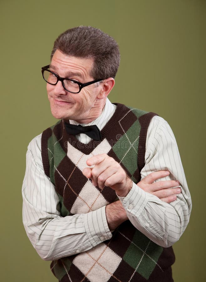 Nerd Points Index Finger stock image. Image of attitude - 19816153