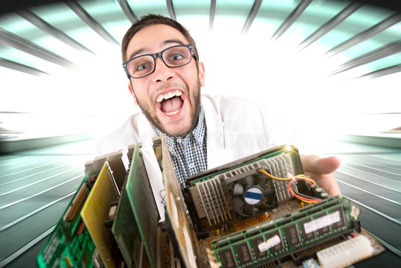 Nerd engineer posing stock image. Image of faces, software - 83126805