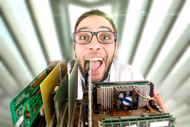 Nerd posing stock image. Image of smile, cheerful, person - 88482767