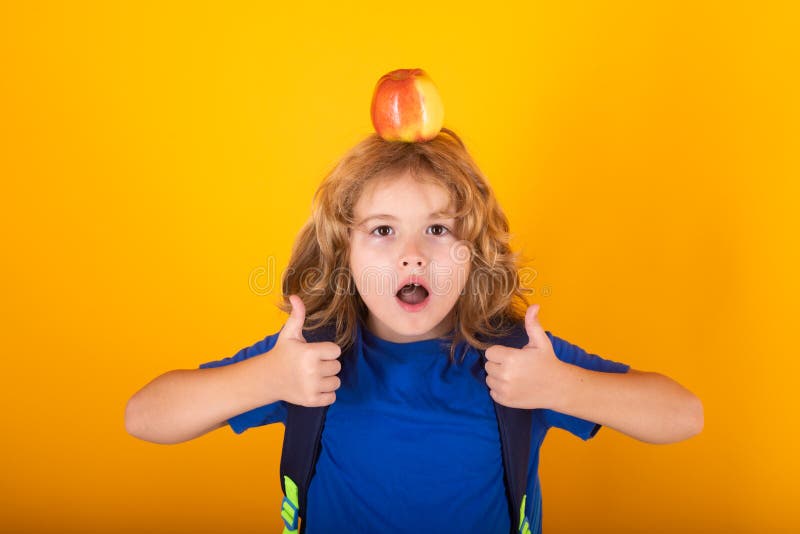 Nerd Pupil. Clever Child from Elementary School with Book. Smart Genius ...