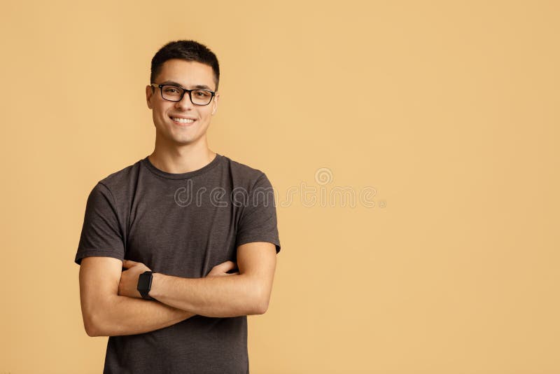 Nerd Student Blogger on Self-isolation during Lockdown Stock Photo ...