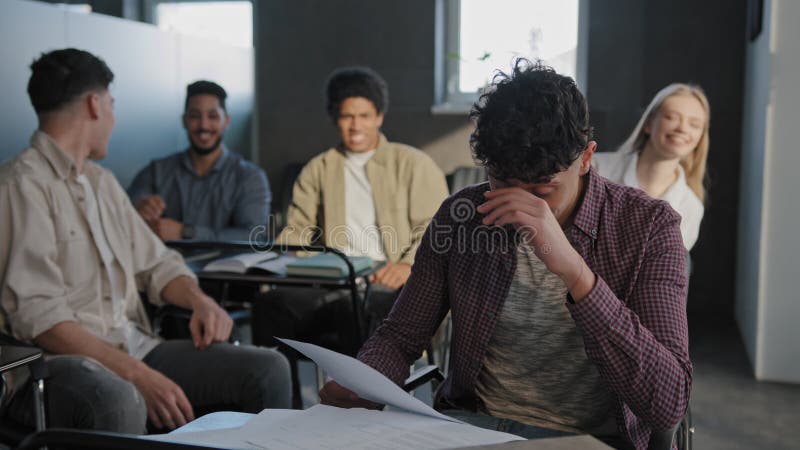 Bullying the nerd stock photo. Image of employee, degrade - 39075830