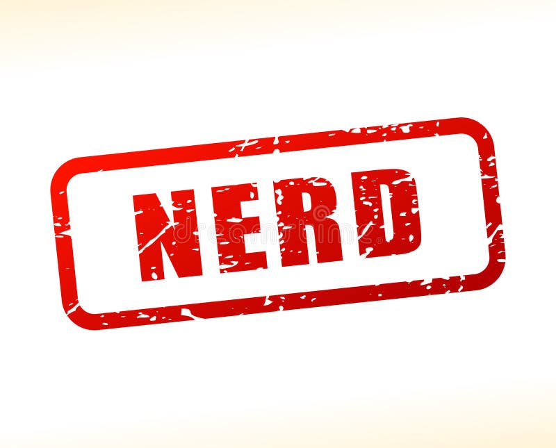 Nerd Sticker Hand Drawn Vector Illustration In Cartoon Style. Cute Boy ...