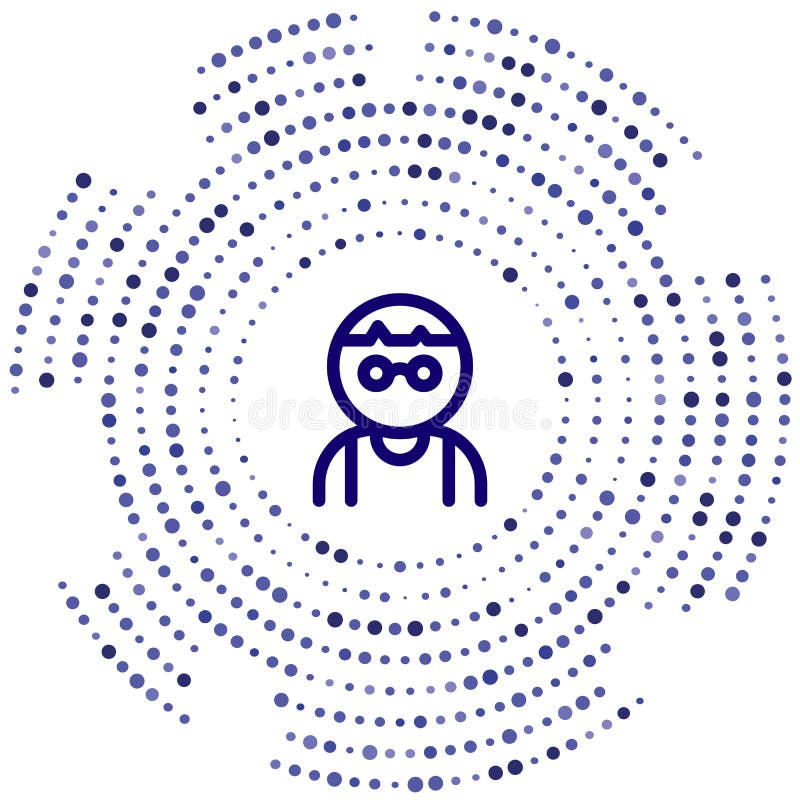 Nerd Vector Icon. Nerd Editable Stroke. Nerd Linear Symbol for Use on ...