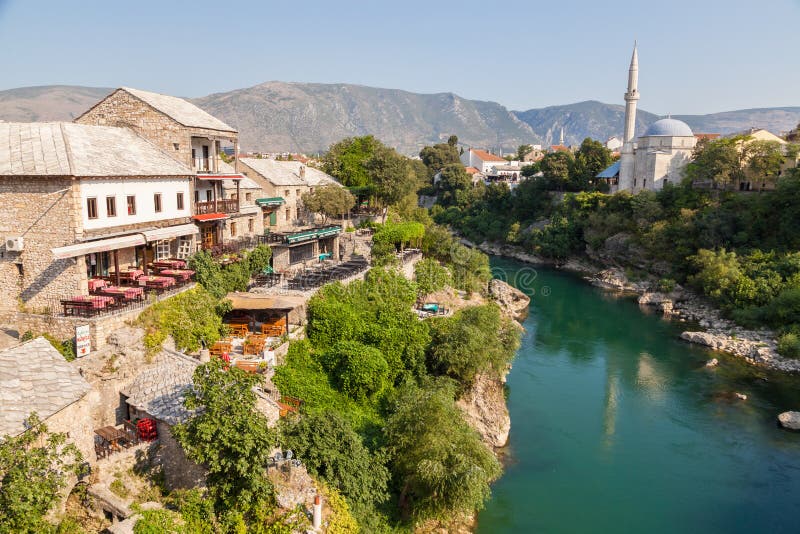 Neretva river editorial stock image. Image of historic - 29056924