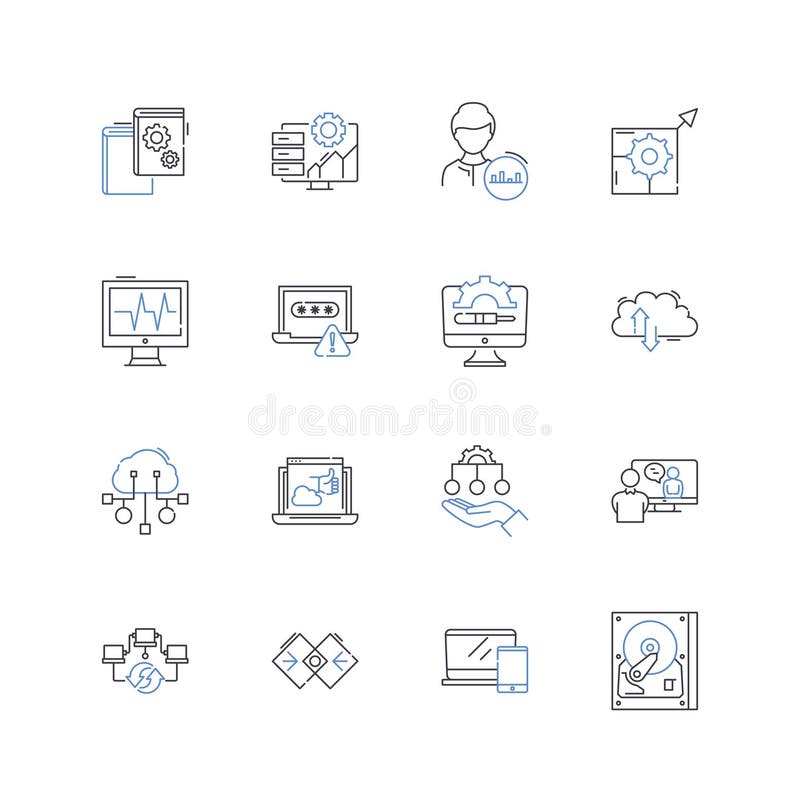 Nerking Systems Line Icons Collection. Automation, Efficiency, Nerking ... Nerking Systems Line Icons Collection. Automation, Efficiency, Nerking ...