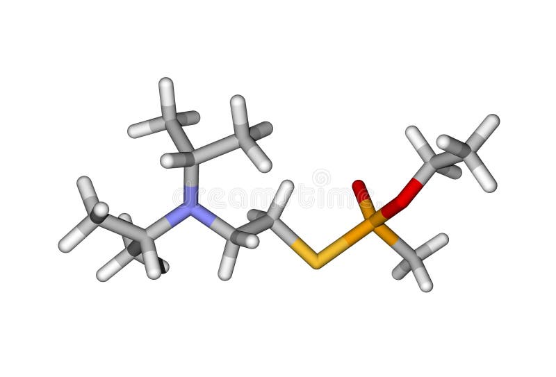 Nerve agent VX stock illustration. Illustration of formula - 22317215