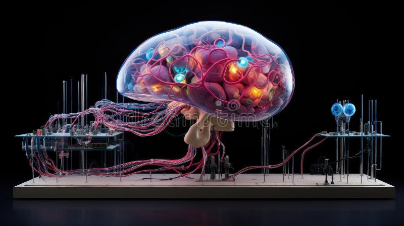 Neural Neuroprocessor Stock Illustrations – 35 Neural Neuroprocessor ...