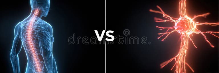 Nerve Pain Versus Muscle Pain Explained with Clear Infographic Layout ...