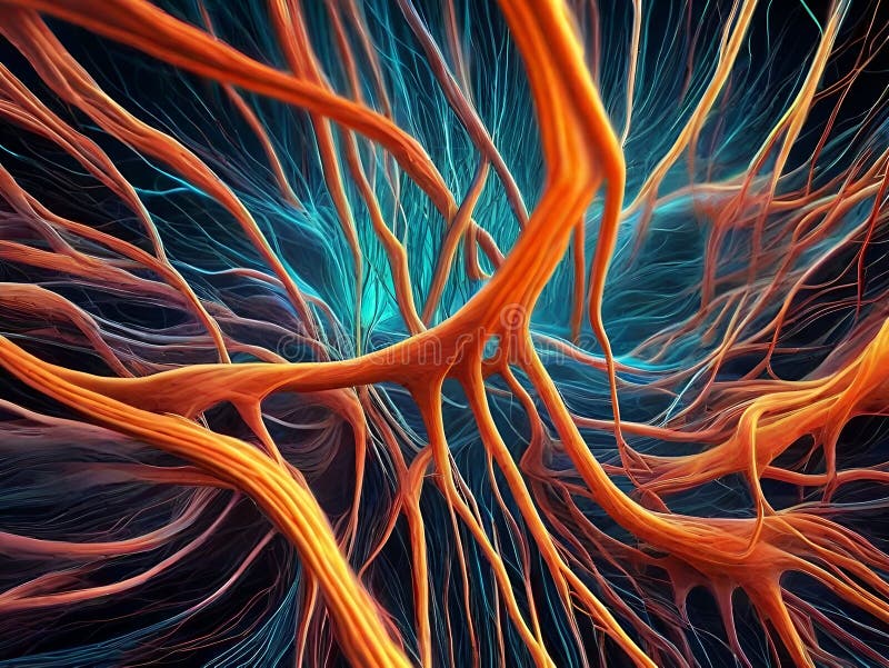 Nerve science Background stock illustration. Illustration of wing ...